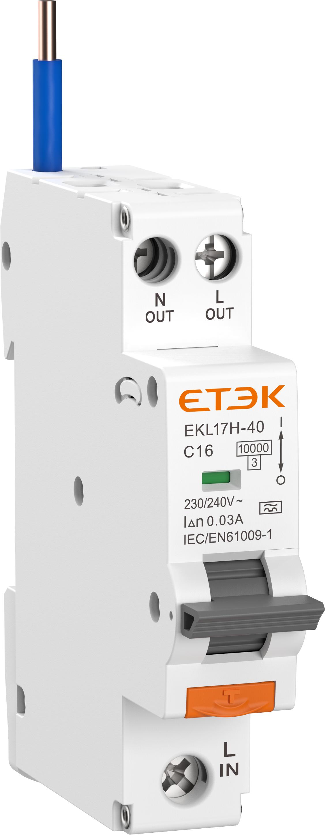 Bidirectional RCBO with BS EN 61009-1 - ETEK ELECTRICAL